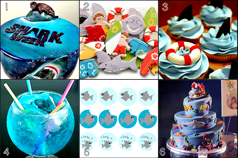 Shark Week Treats! - Brownie Bites Blog
