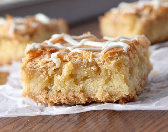 Vanilla Bars - Brownie Bites Blog