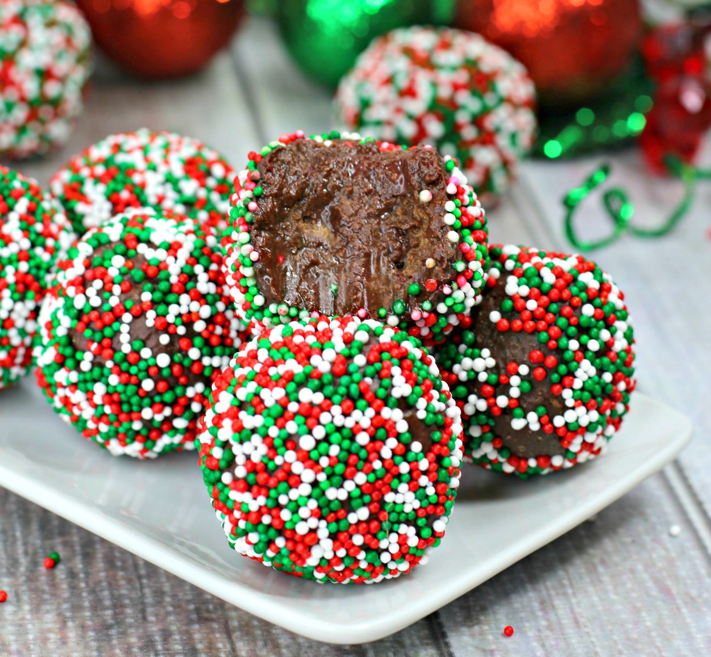 No Bake Christmas Cookies