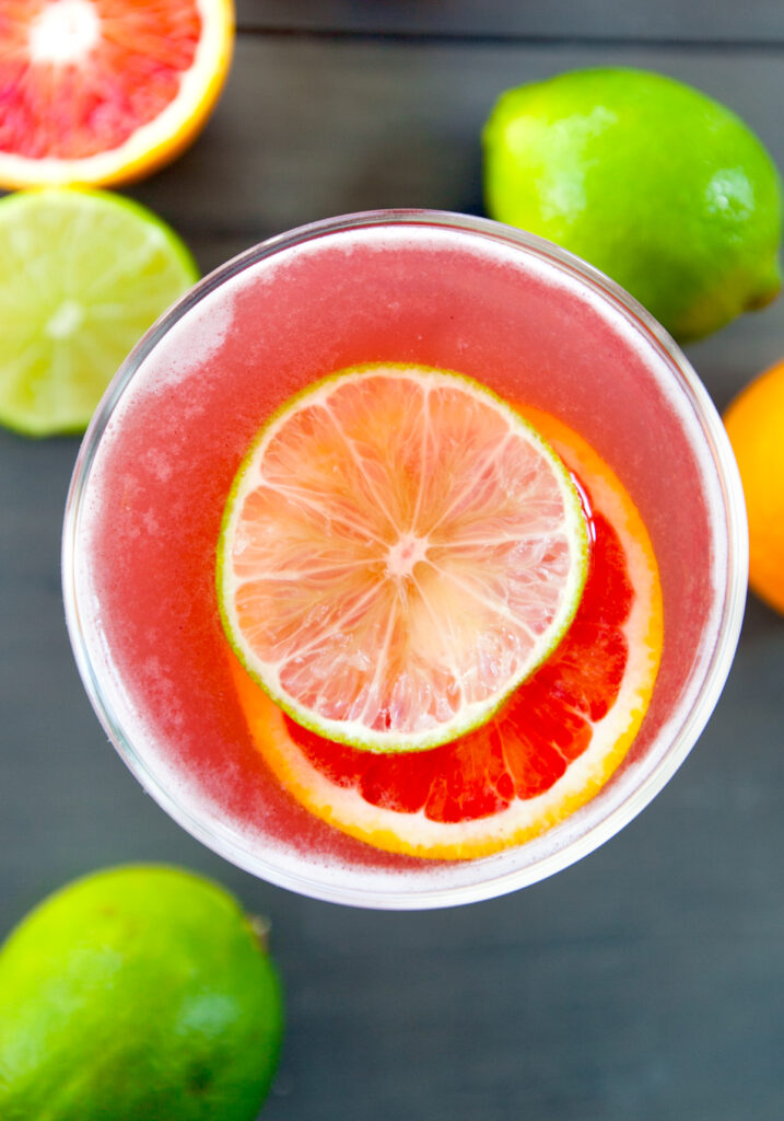 Blood Orange Cosmo - Brownie Bites Blog